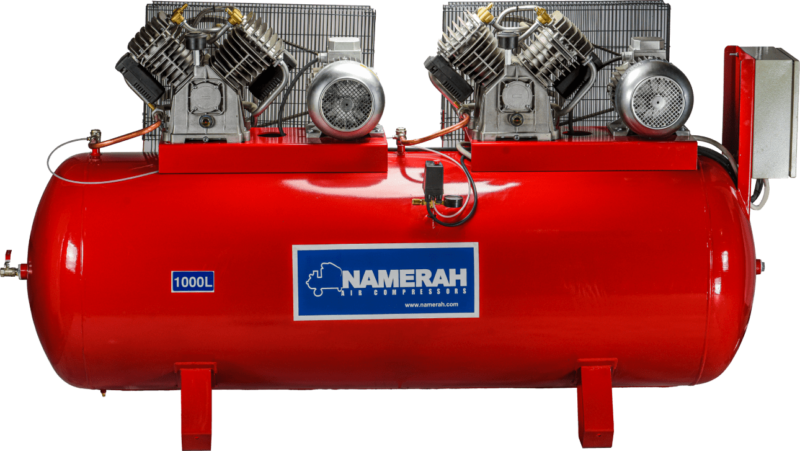 Budget 20HP Air compressor 1000 Lit two stages